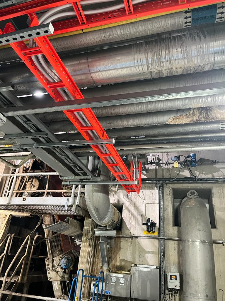 Colour coded cable ladder systems now available from IES. - IE ...