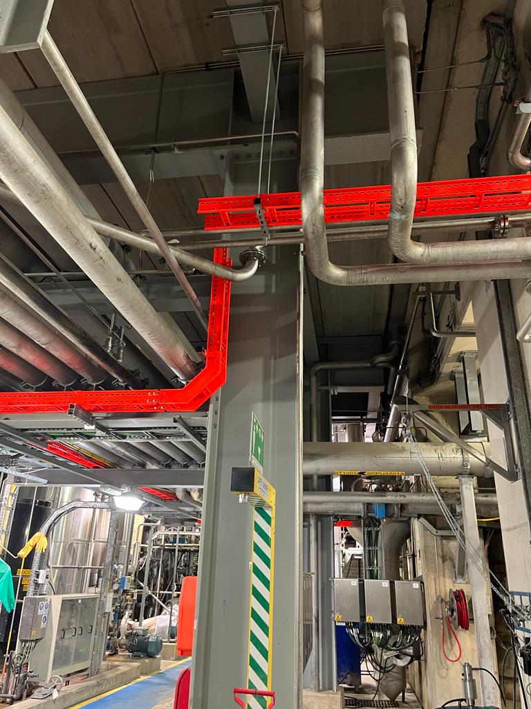 Colour coded cable ladder systems now available from IES. - IE ...