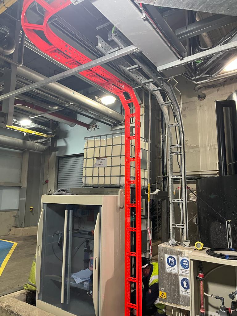 Colour coded cable ladder systems now available from IES. - IE ...