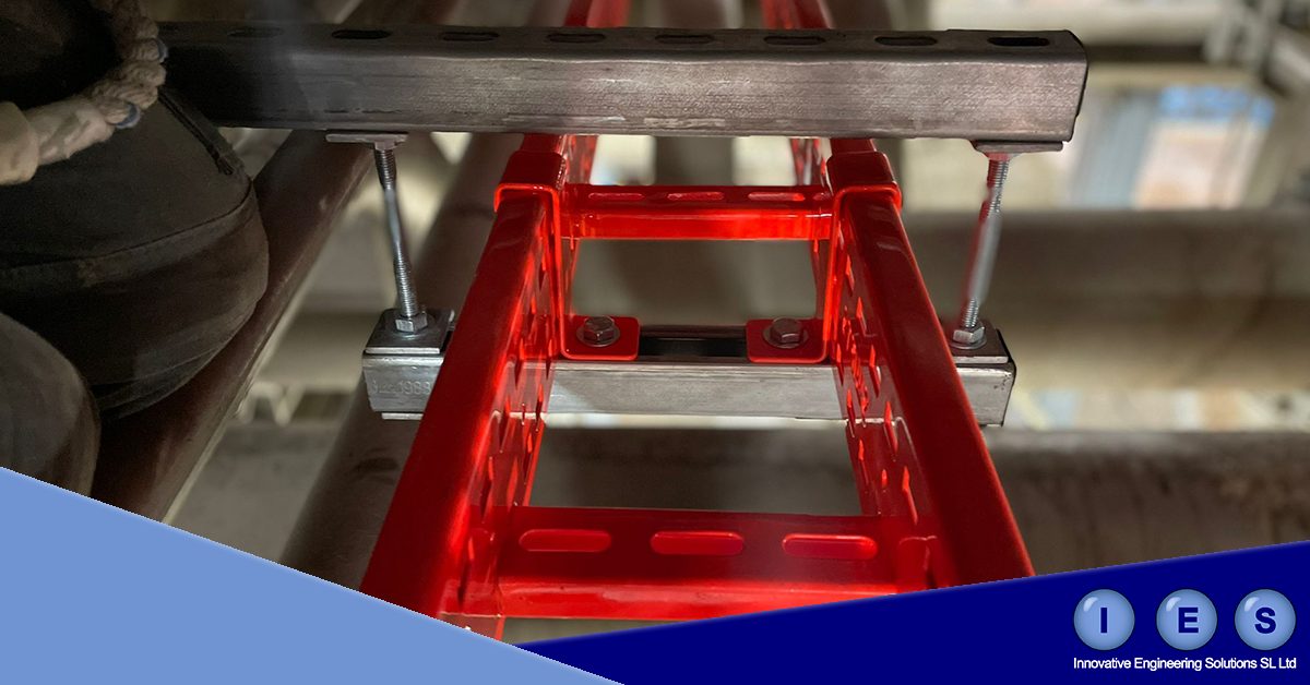 Colour coded cable ladder systems now available from IES. - IE ...